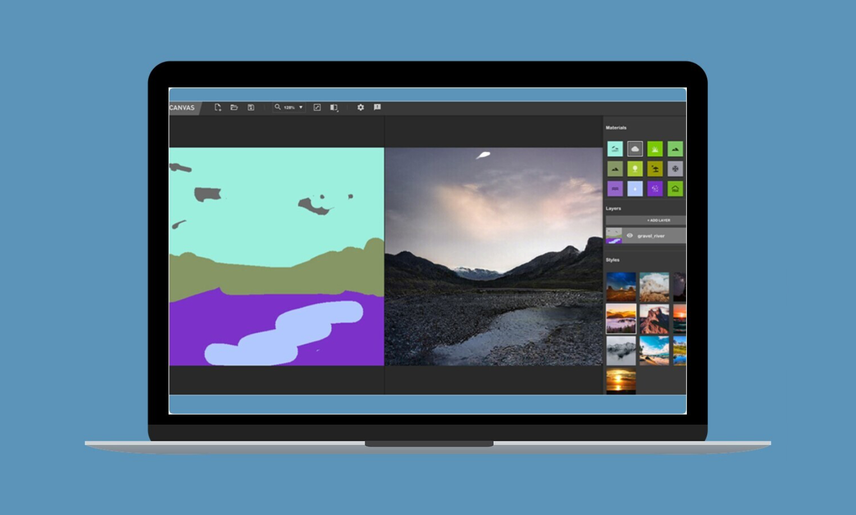 NVIDIA выпустила свой Paint для видеокарт RTX: он превращает каракули в ...