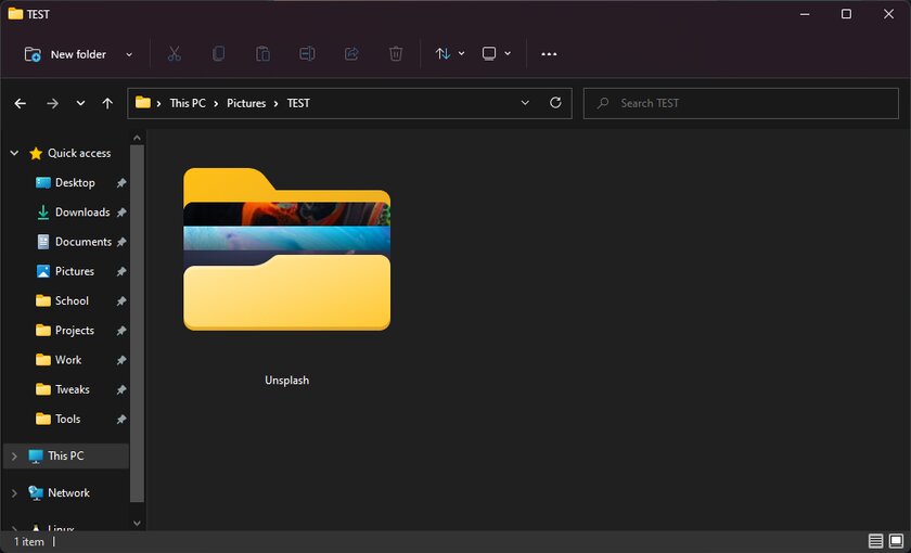 In Windows 11 The Preview Of The Contents Of The Folders Has