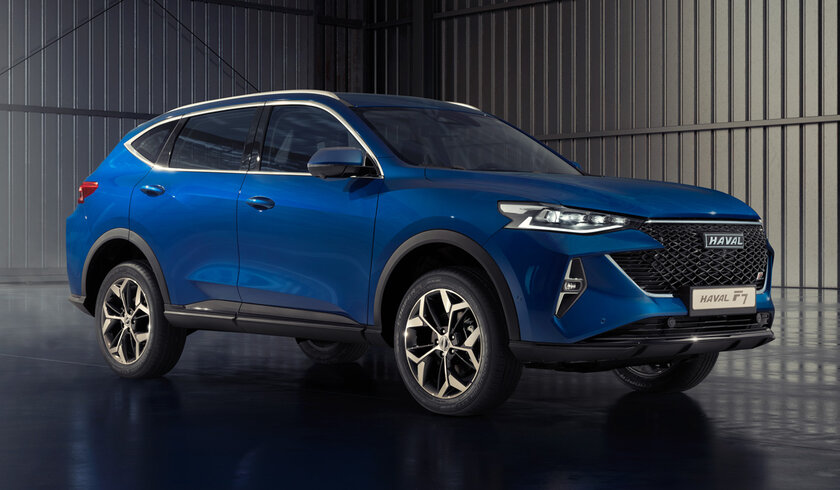Haval brought updated F7 and F7x to Russia: even earlier than in native ...