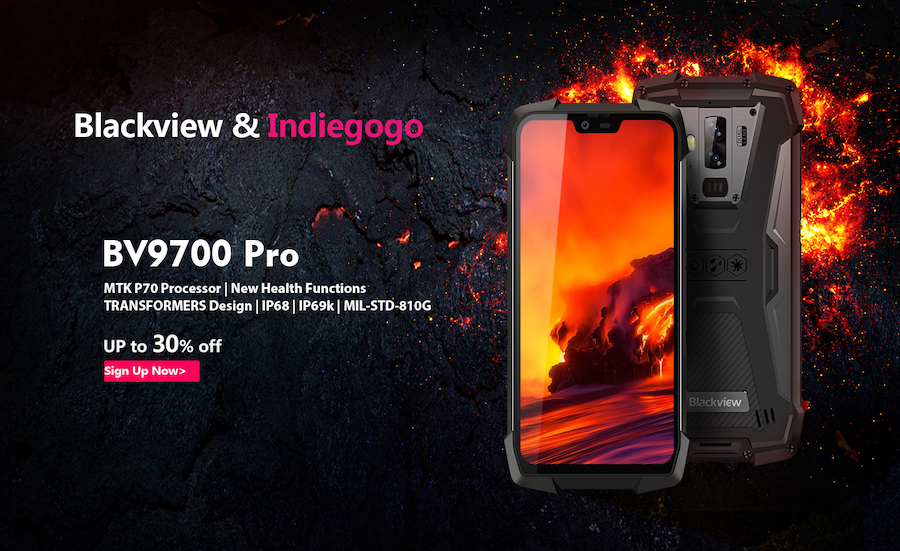 Blackview BV9700 Pro готовится покорять рынок защищённых смартфонов