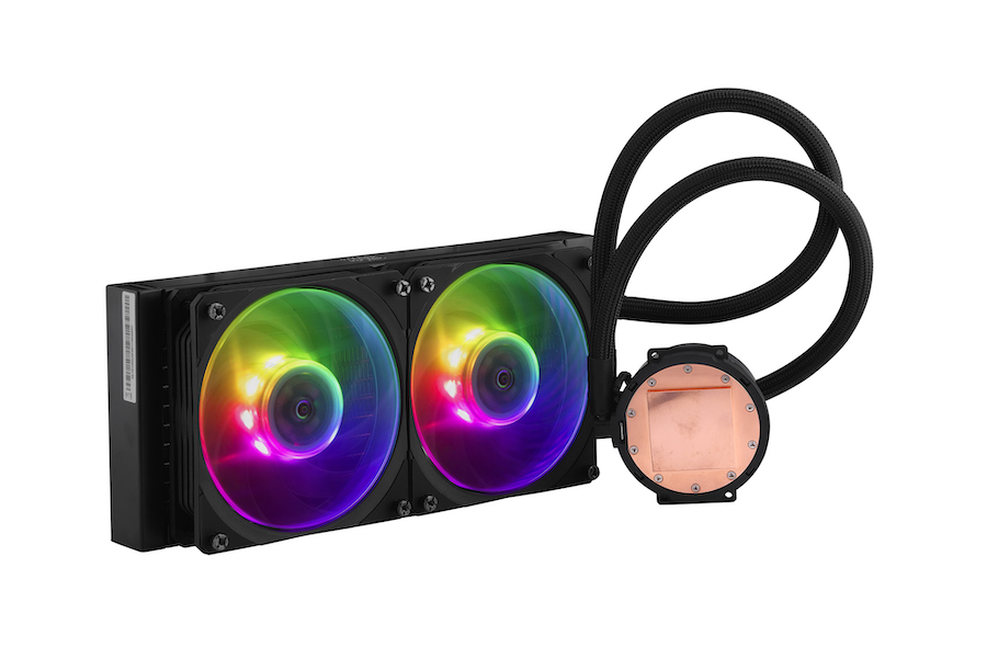 Cooler Master представила кулер MasterLiquid ML240P Mirage с прозрачной ...