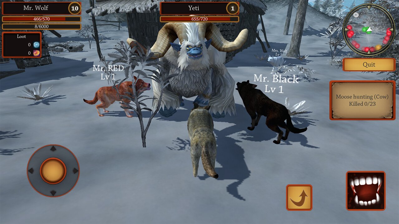 Скачать Wolf Simulator Evolution 1.0.5.2 для Android, iPhone / iPad