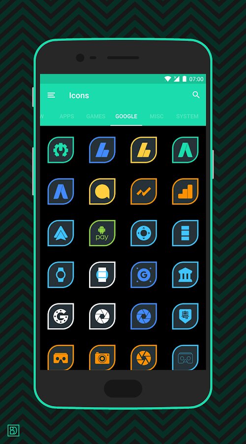 Скачать Folium – Icon Pack 5.0 для Android