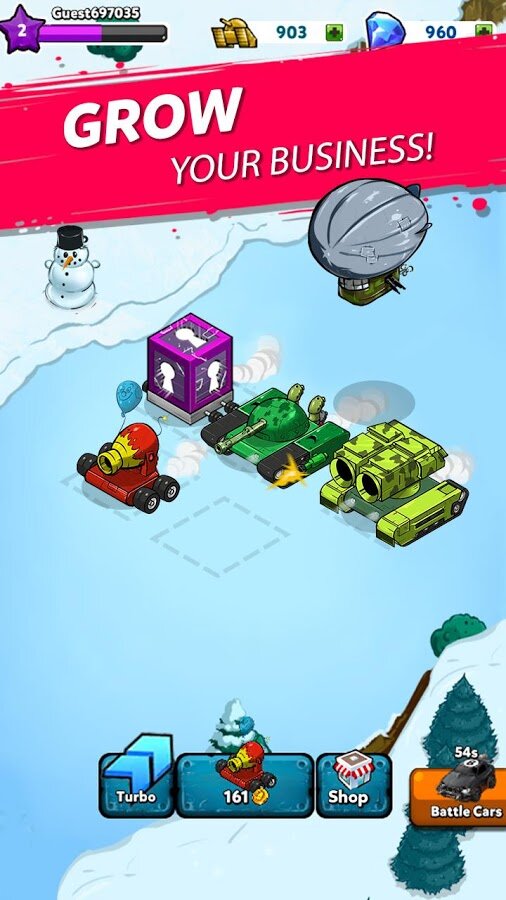 Скачать Merge Master Tanks: Tank war 2.74.01 для Android