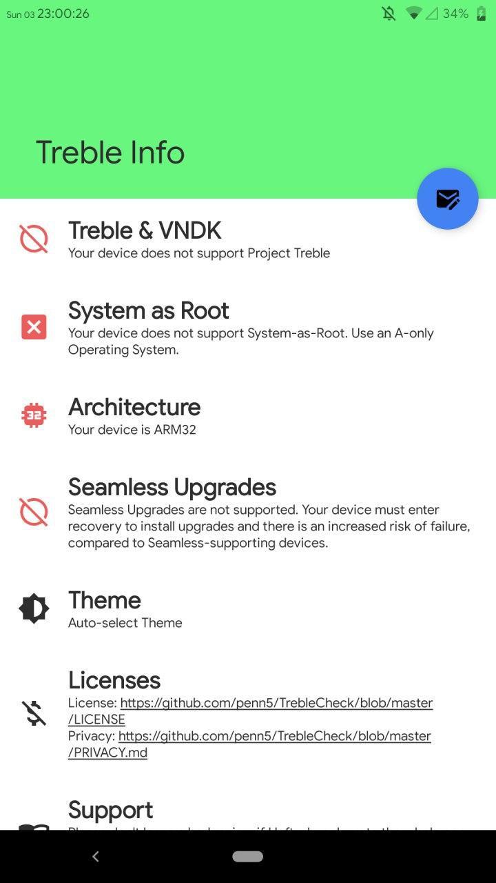 Скачать Treble Info 5.2.3 для Android
