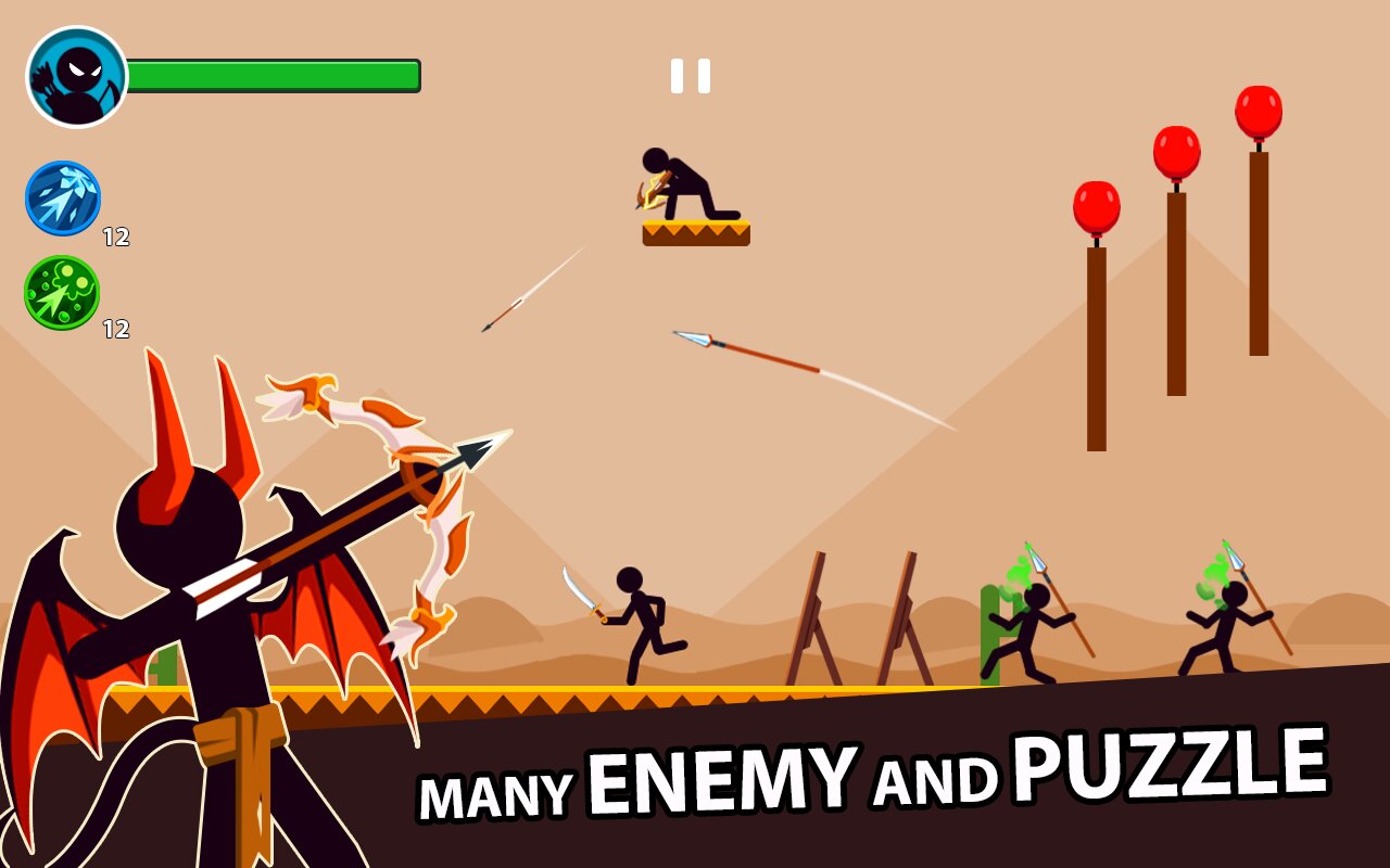 Скачать Stickman Archery Master 1.0.12 для Android