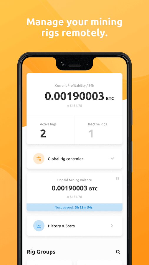 Скачать NiceHash 4.12.0 для Android