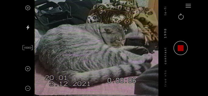 Скачать True VHS 🌌 - Dazz cam и Глитч фильтры 2.01 для Android