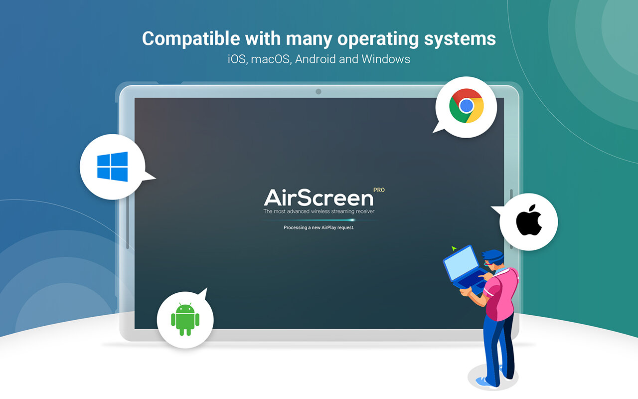Скачать AirScreen – AirPlay, Cast, Miracast, DLNA 2.6.0 для Android