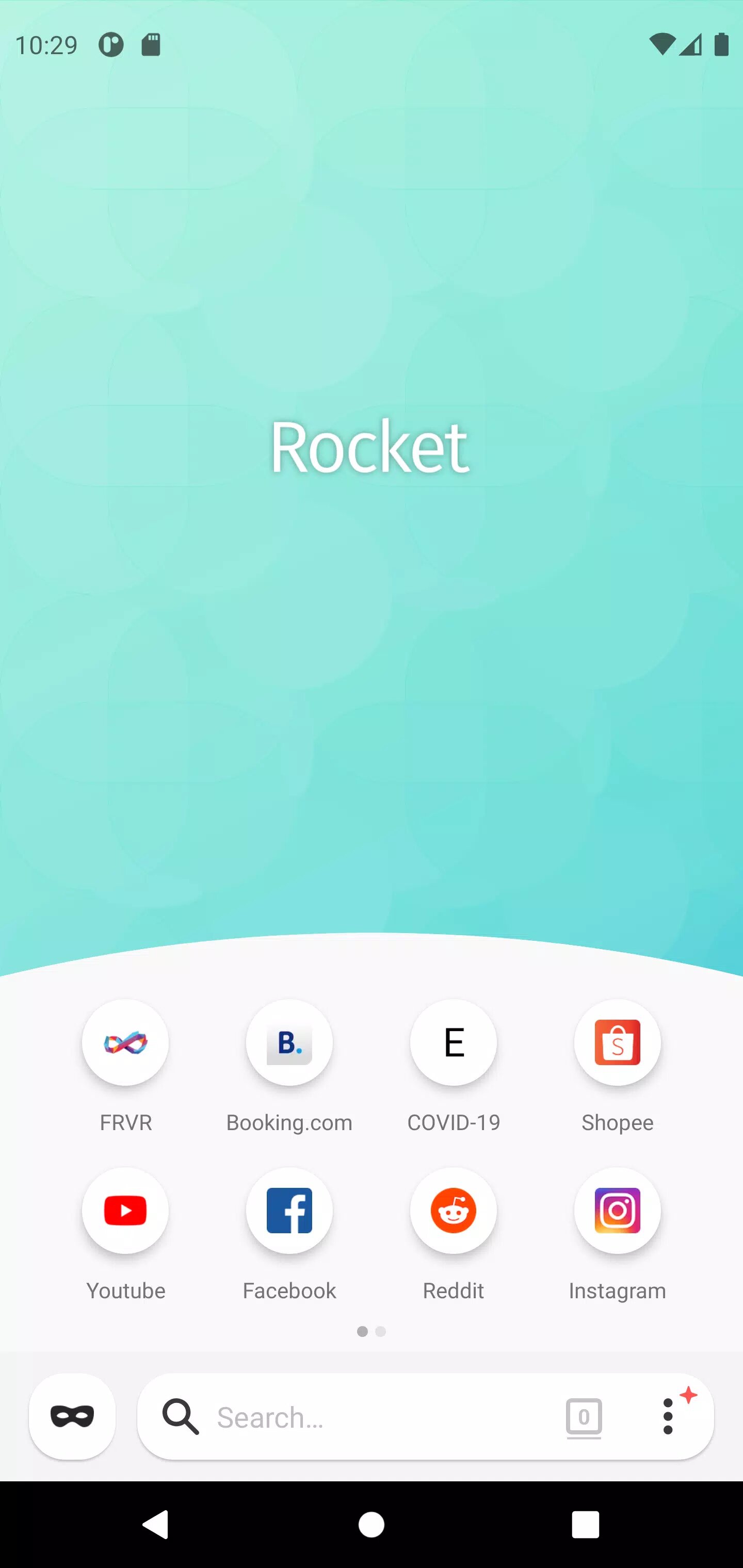 Rocket - light and fast browser 2.10.0 - World Stock Market