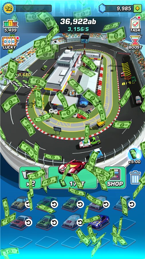 Скачать Idle Car Racing 1.0.7 для Android