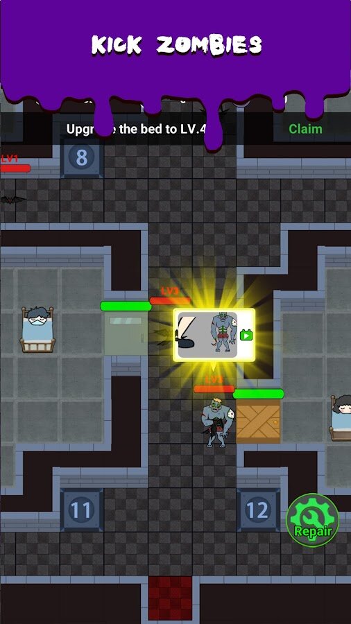 Скачать Zombies Prison TD 3000 для Android