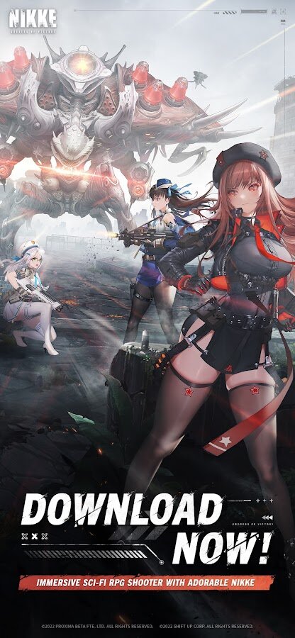 Скачать GODDESS OF VICTORY: NIKKE 103.8.6 для Android