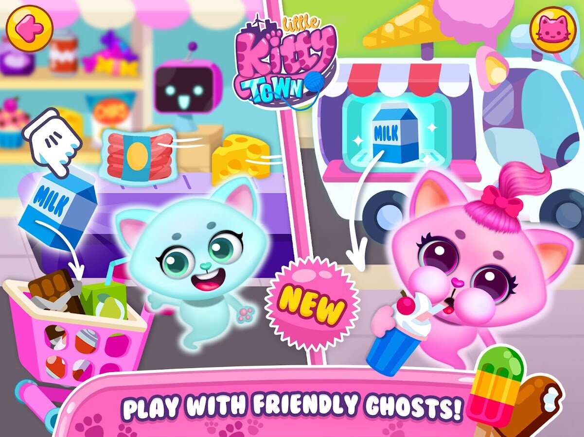 Скачать Little Kitty Town 1.3.85 для Android