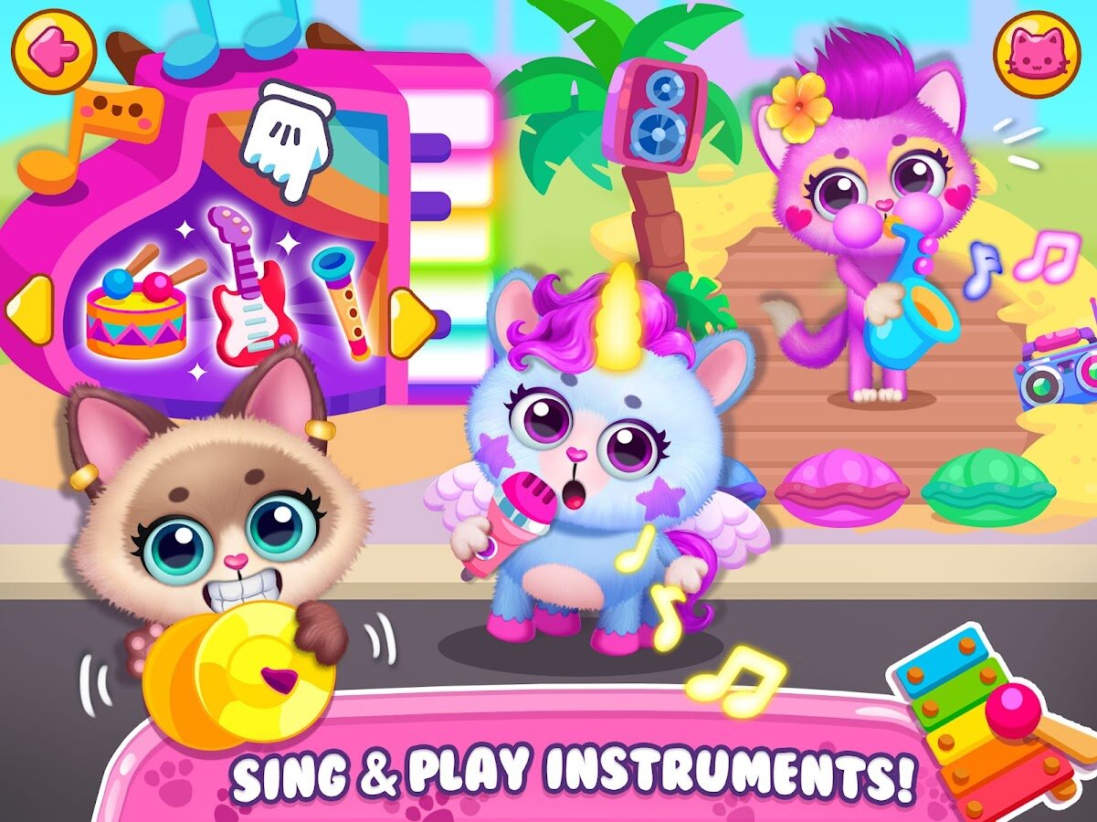 Скачать Little Kitty Town 1.3.85 для Android