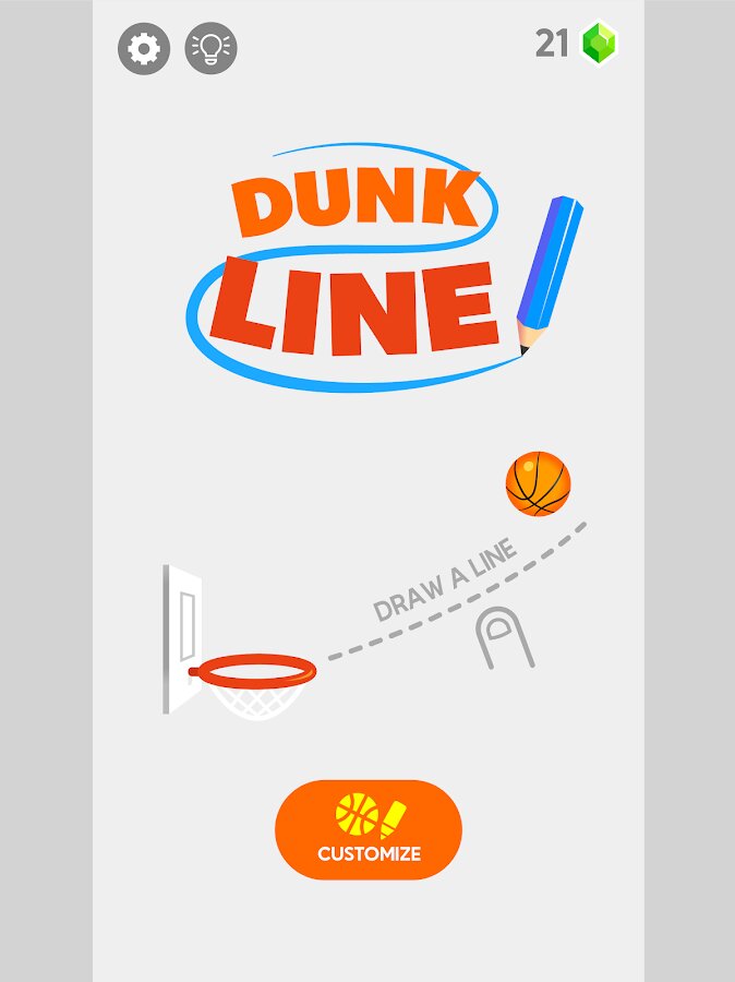 Скачать Dunk Line 1.3.5 для Android