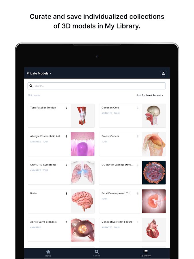 Скачать BioDigital Human – 3D Anatomy 119.0 для Android