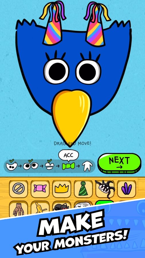 Скачать Monster playtime: Makeover 1.0.11 для Android