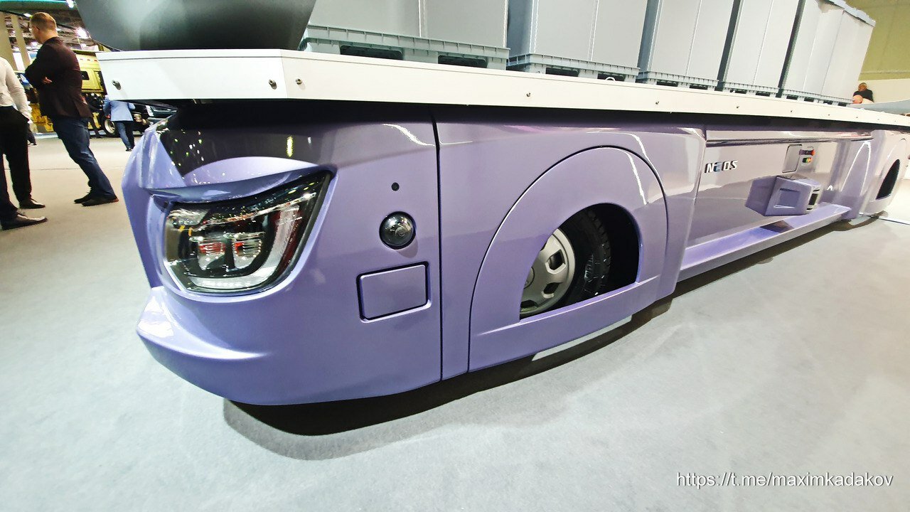 ГАЗ представил беспилотную платформу NEOS: она предназначена для ...