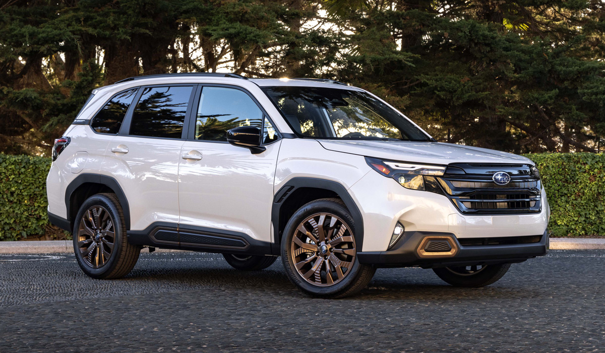 Subaru представила Forester шестого поколения: с обновлённым кузовом ...
