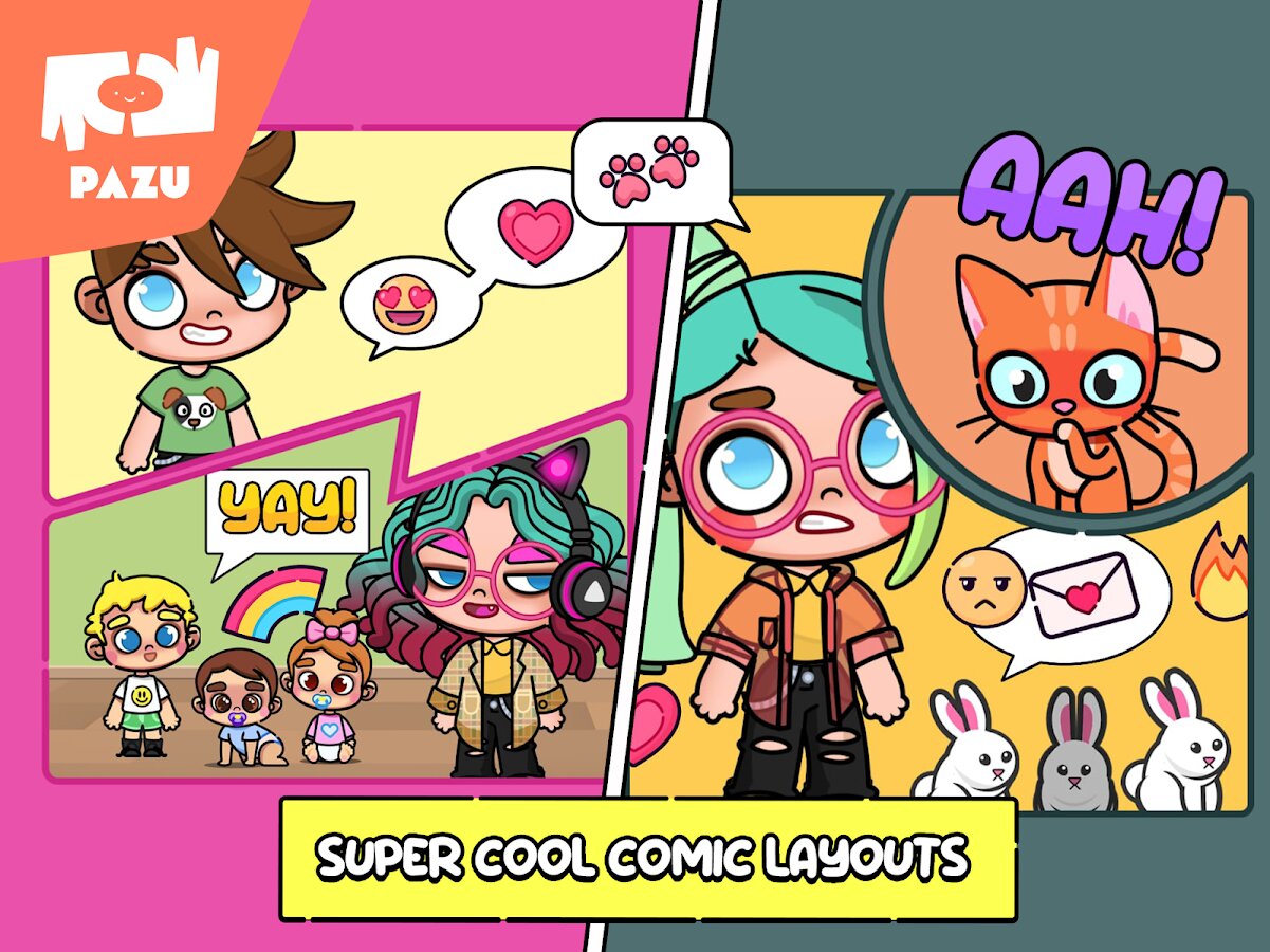 Скачать Pazu Avatar Maker – создание персонажа игра в одевалки 1.7 для ...