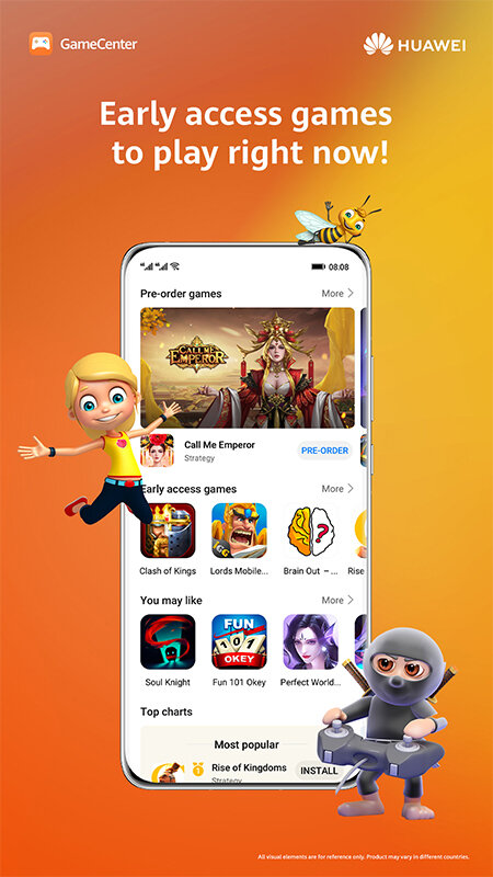 Скачать Huawei GameCenter 13.7.2.301 для Android