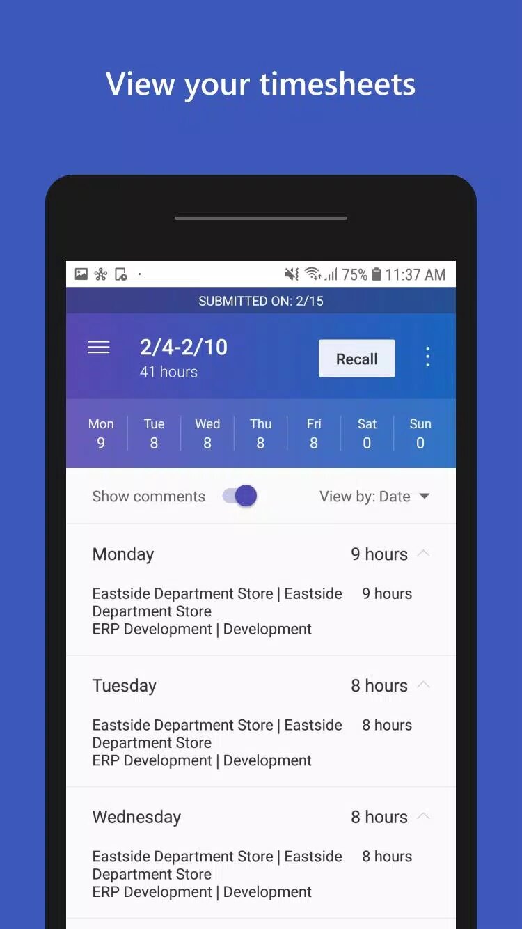 Скачать Dynamics 365 Project Timesheet 1.26.4 для Android, iPhone / iPad