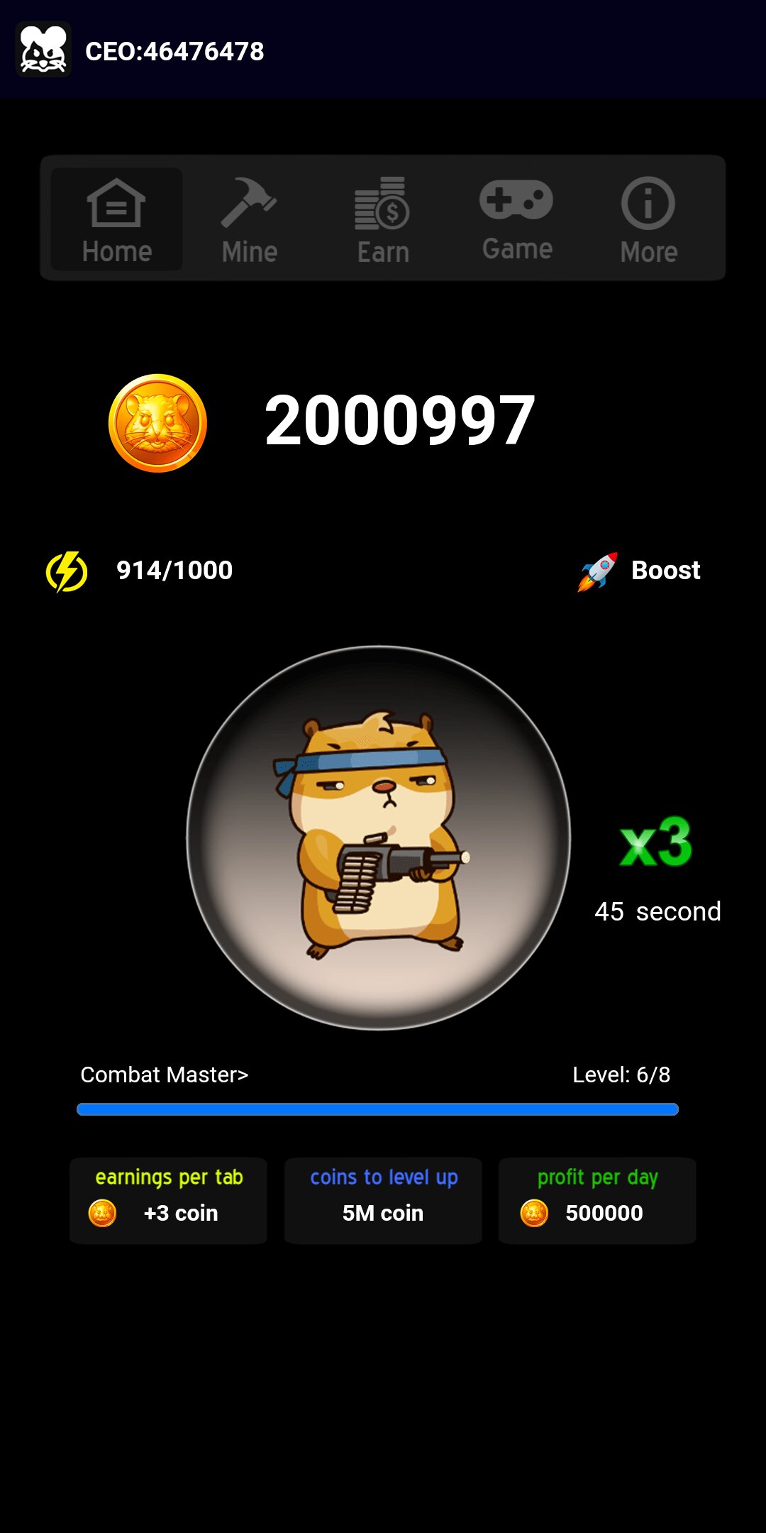 Скачать Hamster Сombat CEO - Сombo Сoin 1.2 для Android