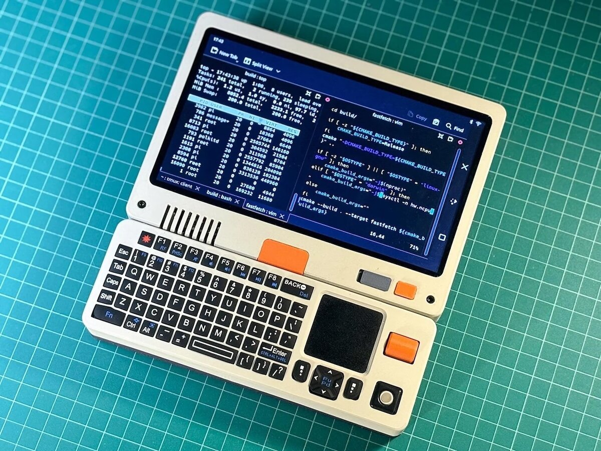 Так выглядит портативный модульный ПК на Raspberry Pi 5. Признайтесь ...