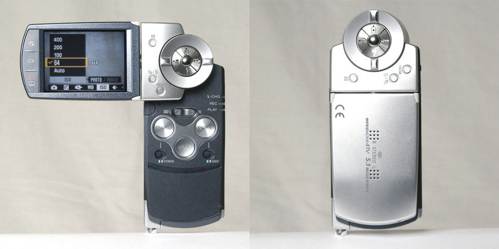 Поворотная камера Sony Cyber-shot DSC-M2 из 2006 — позволяла снимать ...