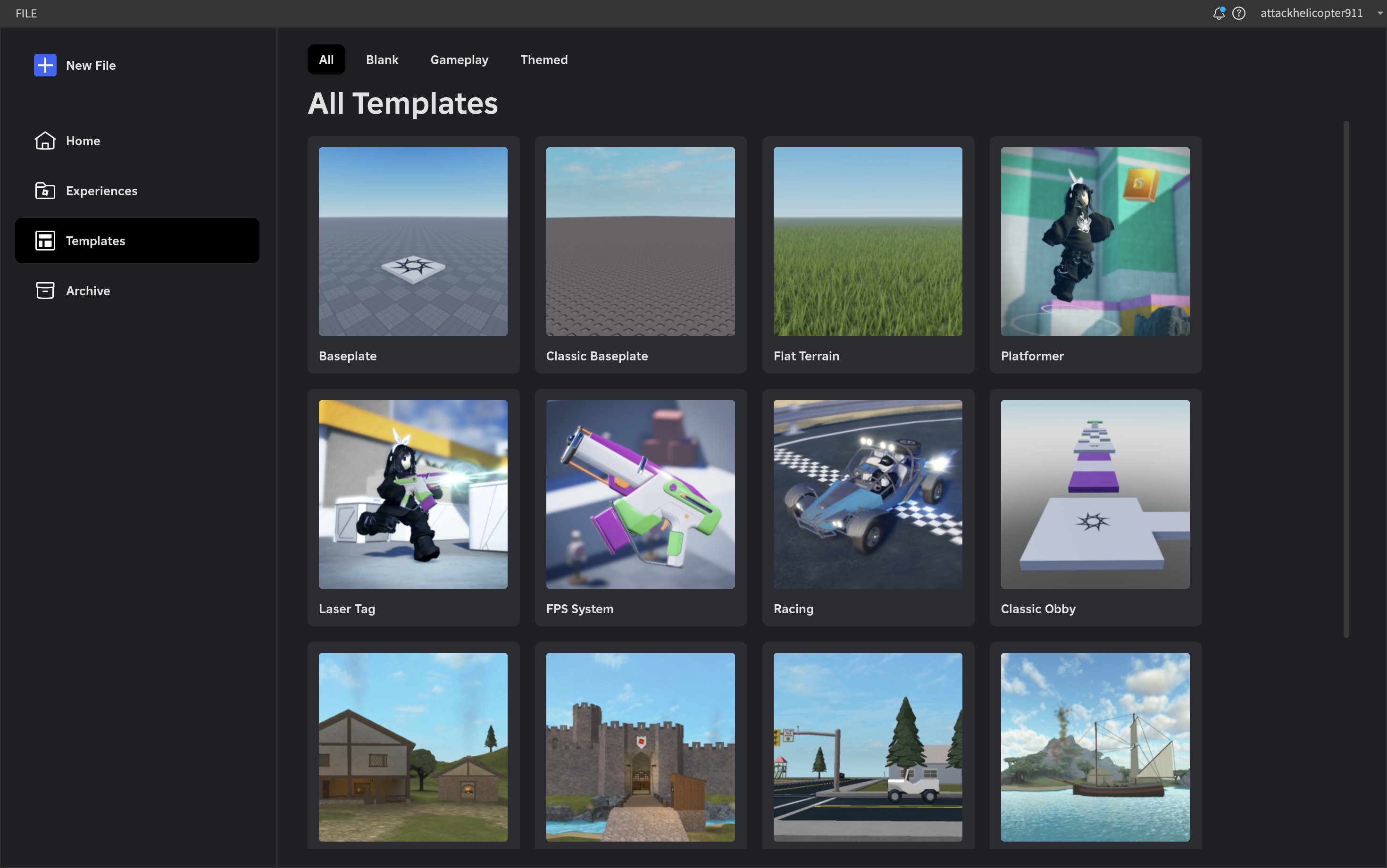 Как вам новый интерфейс Roblox Studio? Новые шаблоны 🔥