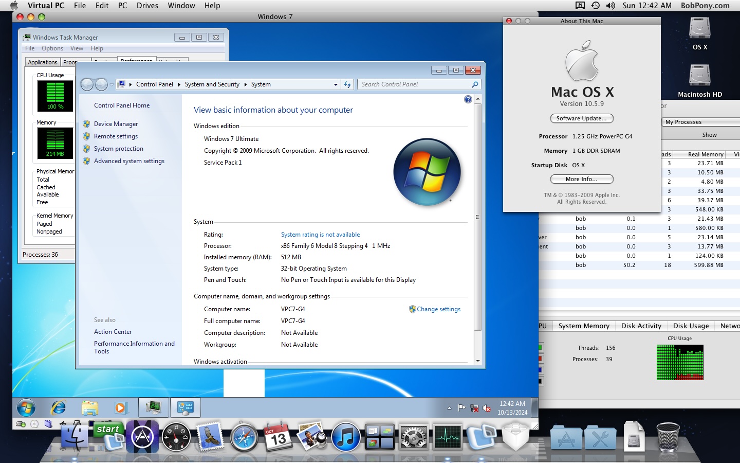Энтузиаст запустил Windows 7 в виртуалке на олдовом Mac mini g4 — на ...