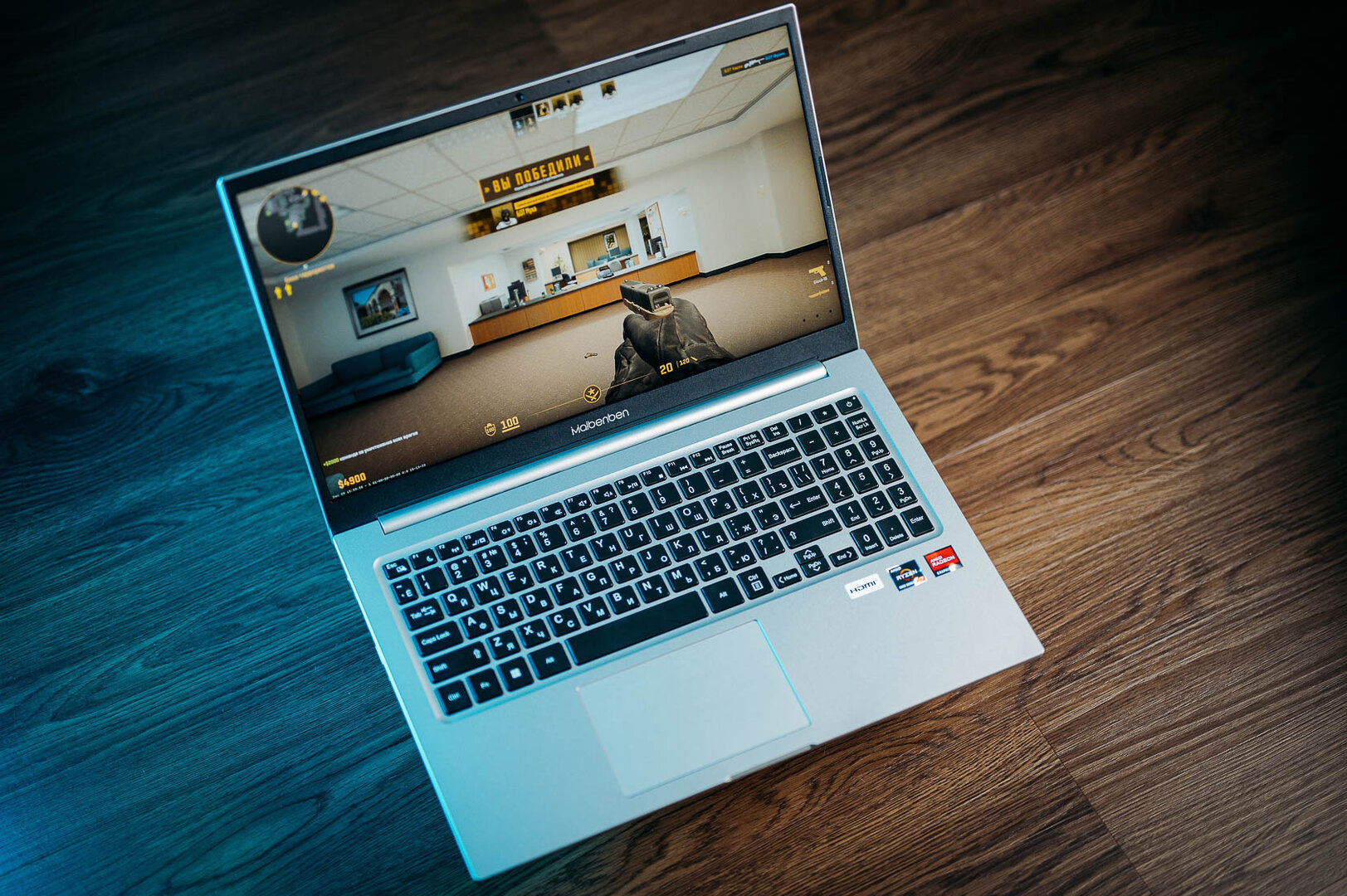 Тихий, мощный и практичный: обзор недорогого ноутбука Maibenben M557