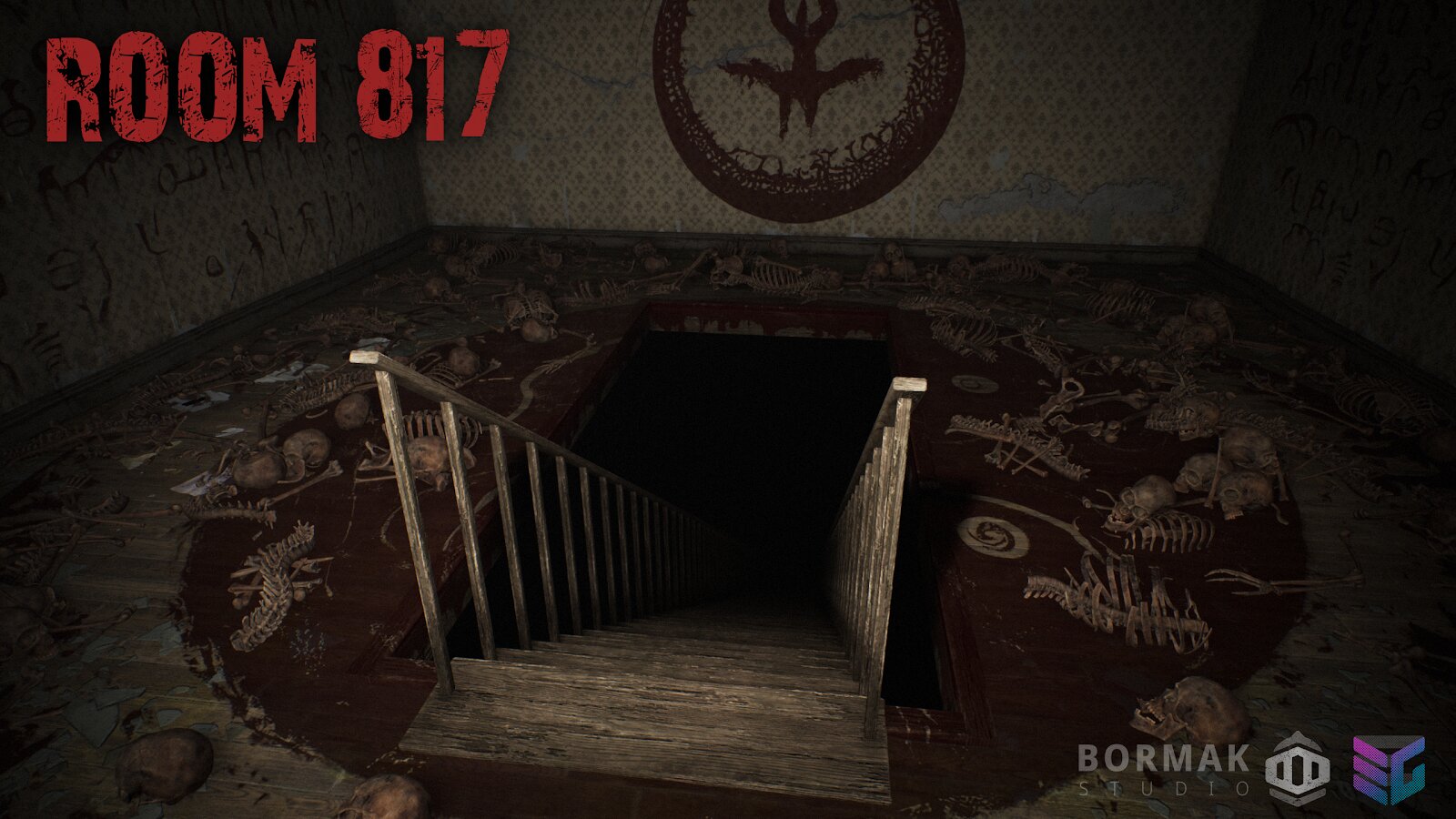 Скачать Room 817: Ужасы Эскейп Хоррор 1.4 для Android