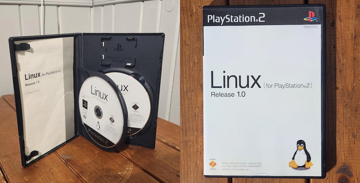 А вы знали, что на PS2 можно было поставить Linux?