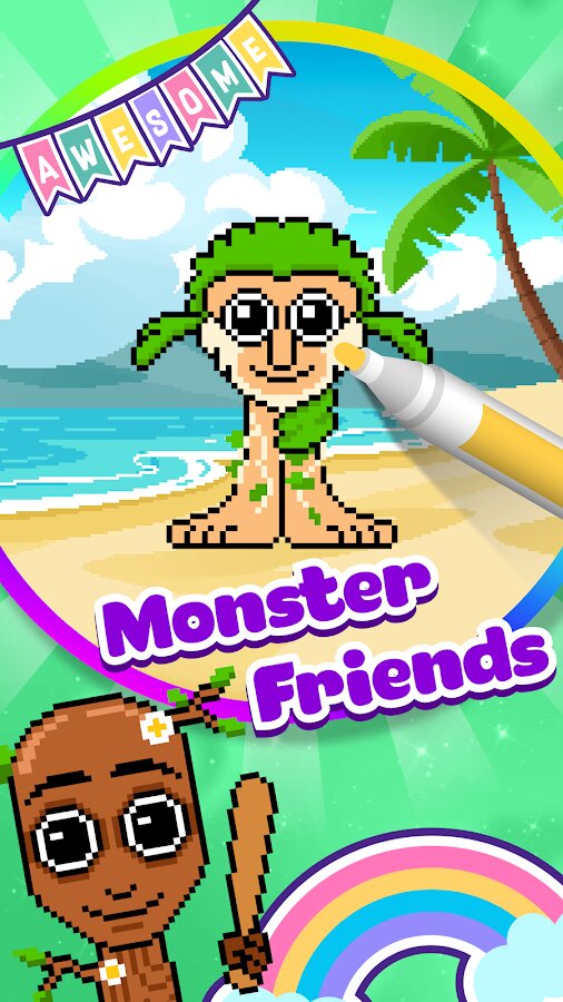 Скачать DIY Pixel Art Number ASMR 0.5.15 для Android