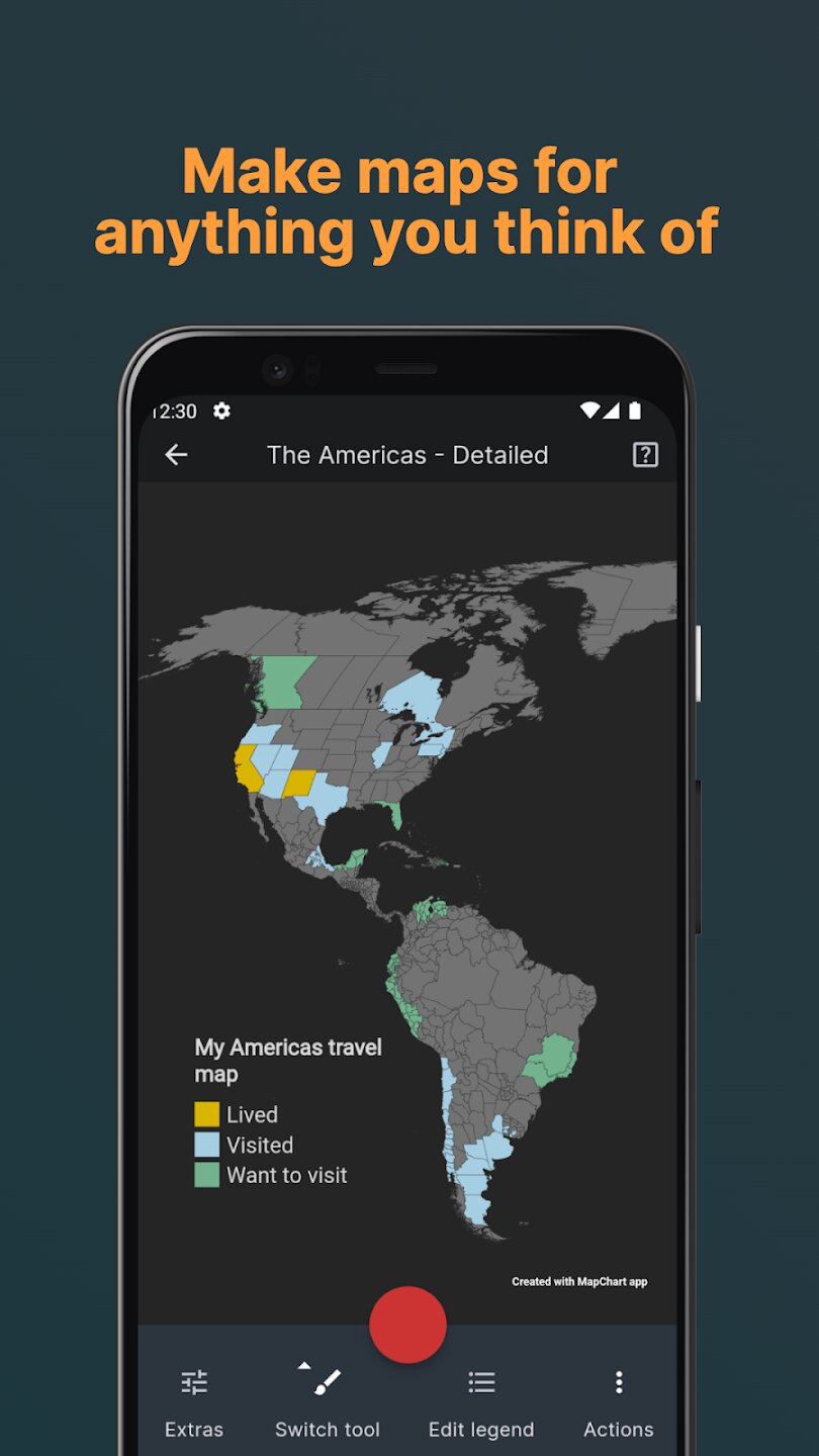 Скачать MapChart 5.18.4 для Android