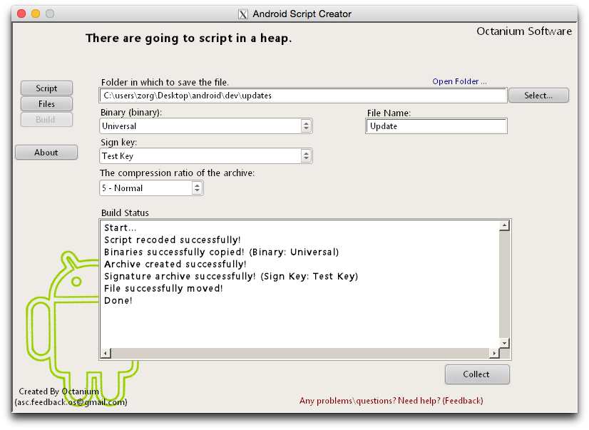 Скачать Android Script Creator 1.0.1.6 1014 для Для компьютера