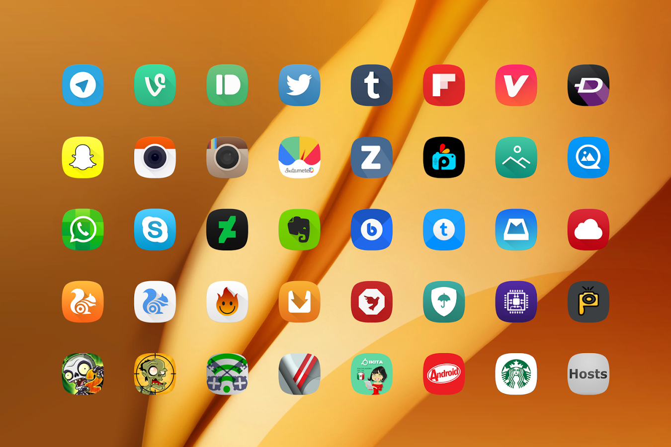 Скачать Touchwiz Icons 4 2 1 для Android
