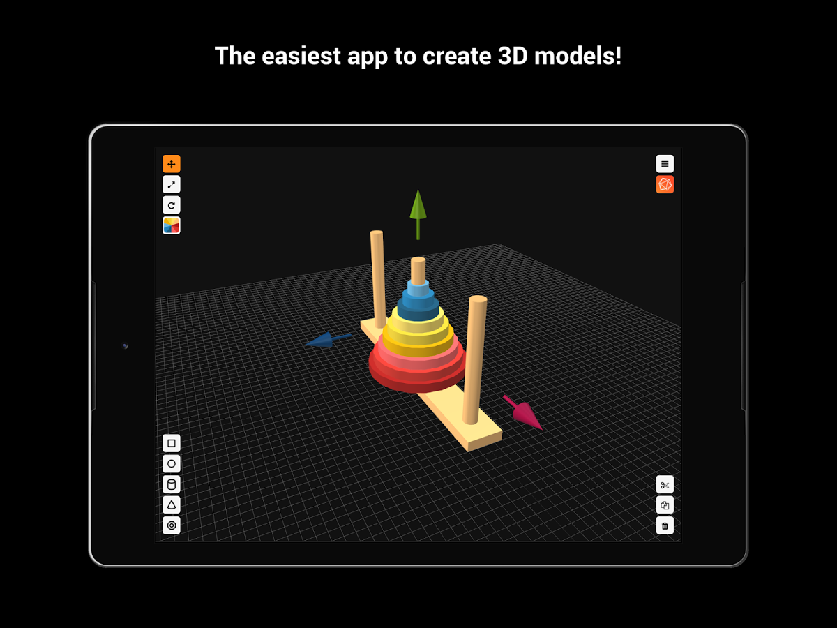 Скачать 3DC.io: 3D Modeling 1.27.1 для Android