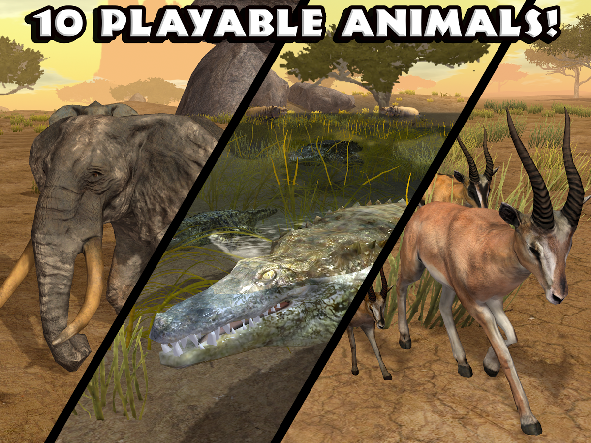 Скачать Ultimate Savanna Simulator 1.1 для Android