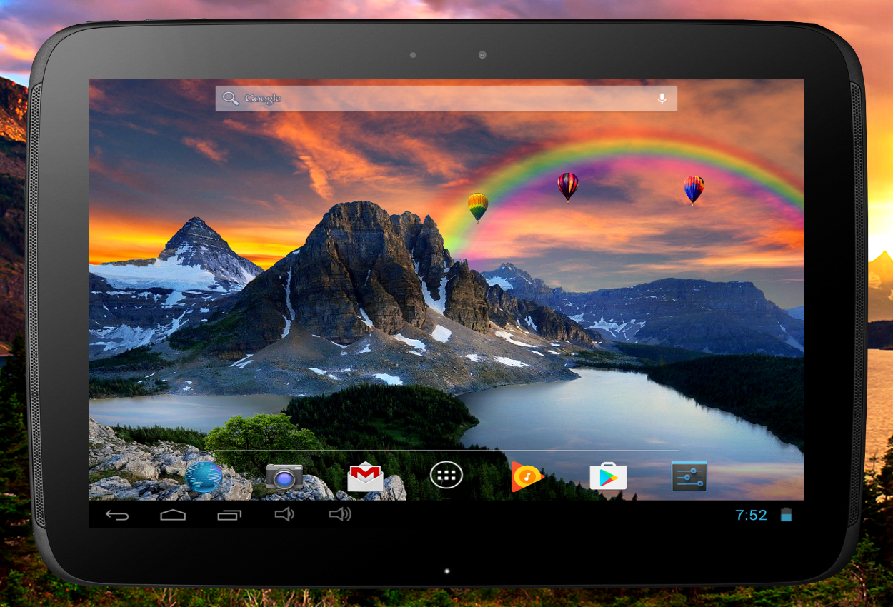 Скачать Горное озеро Живые обои 2.5.0 для Android