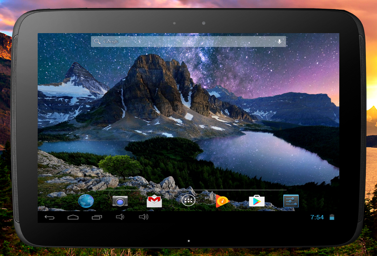 Скачать Горное озеро Живые обои 2.5.0 для Android