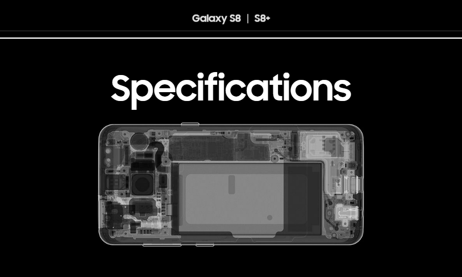 Samsung убрал тип памяти UFS 2.1 из характеристик Galaxy S8