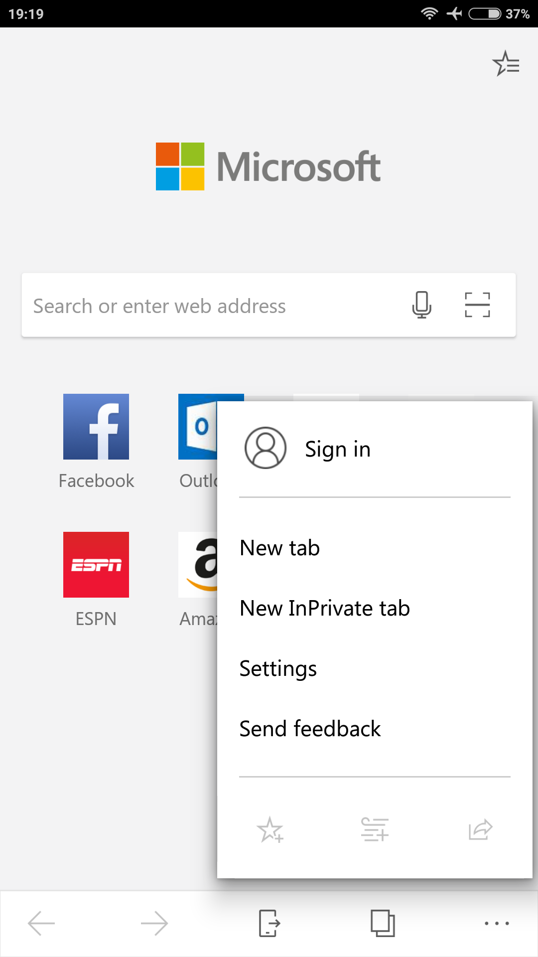 Скачать Microsoft Edge 117.0.2045.38 для Android