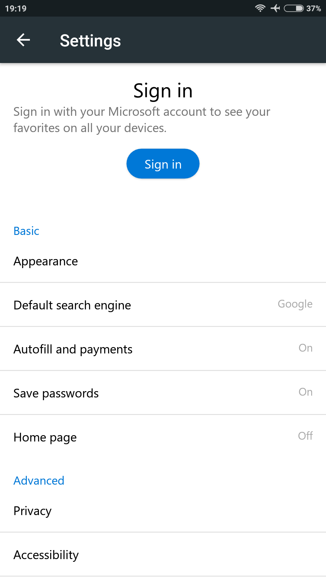 Скачать Microsoft Edge 127.0.2651.111 для Android