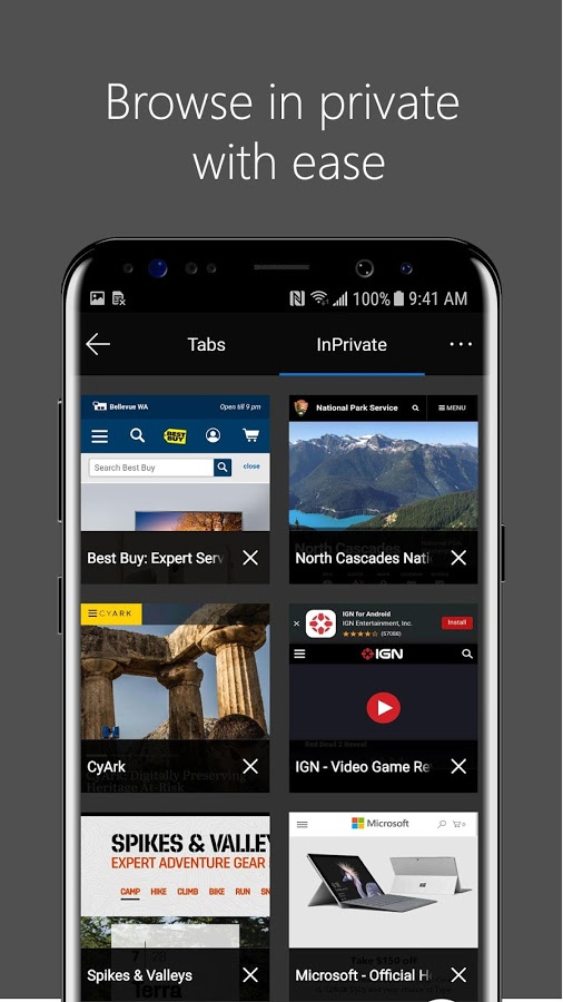 Скачать Microsoft Edge 124.0.2478.104 для Android