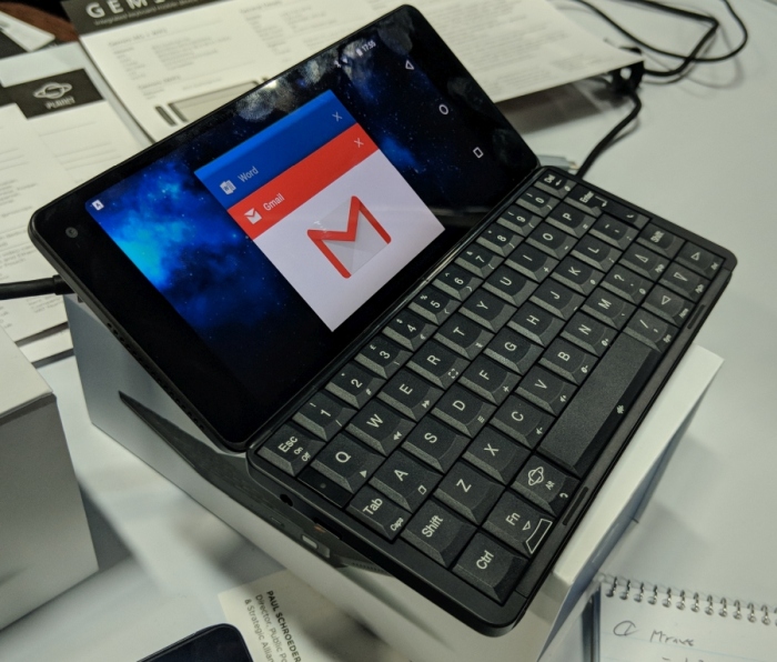 Gemini PDA вопреки обещаниям поставляется только с Android