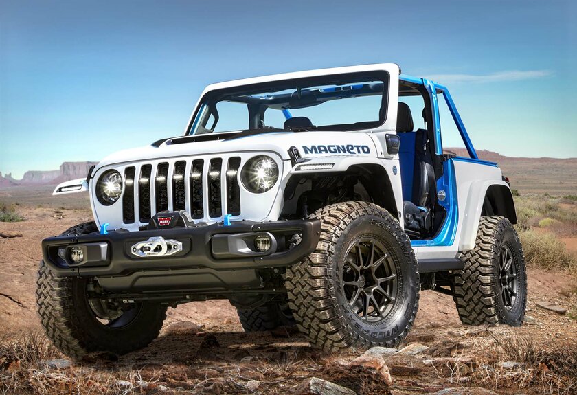 Хедлайнером «Пасхального сафари» этого года стал электрический Jeep ...
