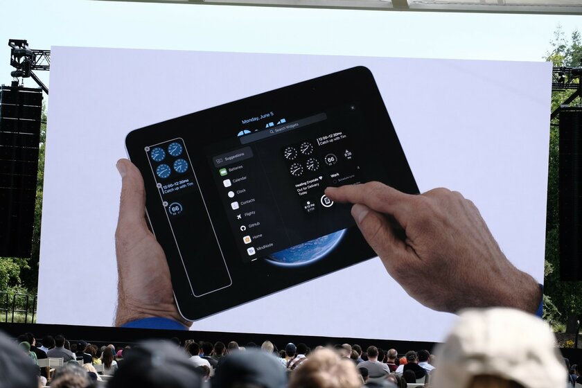 Apple представила iPadOS 17: интерактивные виджеты, чтение PDF и новый экран блокировки